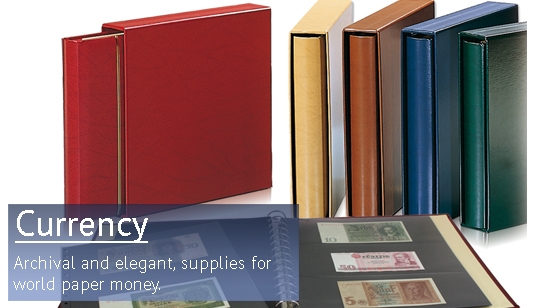 Currency Albums & Currency Holders | SAFE Collecting Supplies | www ...
