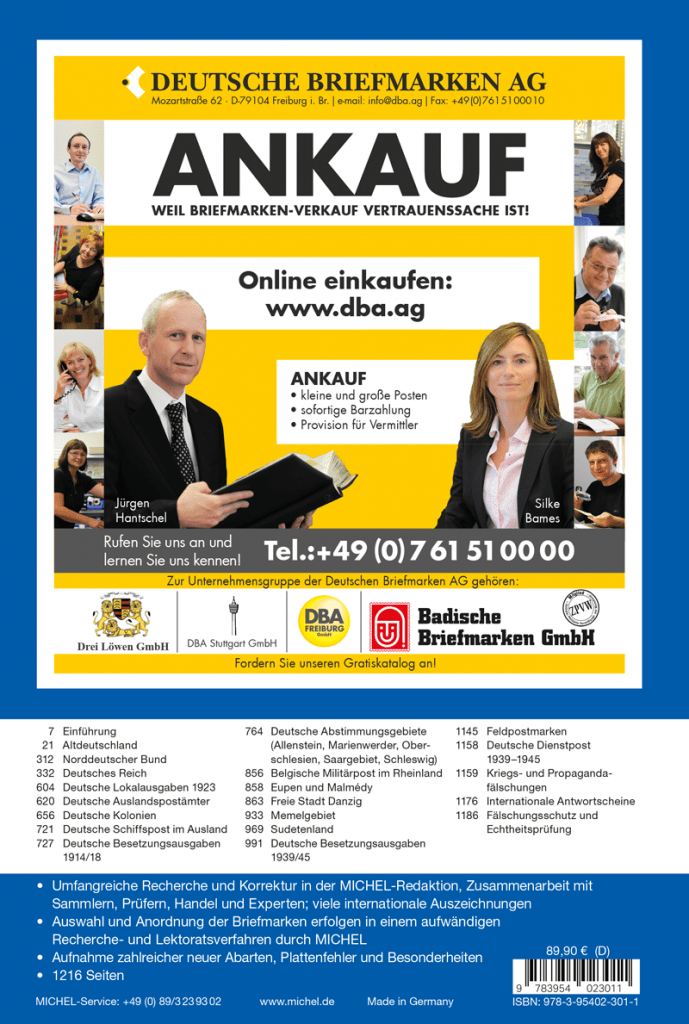 Michel Germany Specialized 2020 - Volume 1 | SAFE Collecting Supplies