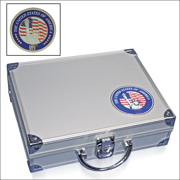 Aluminum Carrying Case for 24 Slabs - USA | SAFE Collecting Supplies