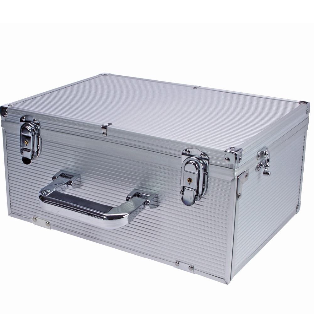 Coin Slab Box Aluminum Case For 80 Slabs | SAFE Collecting Supplies