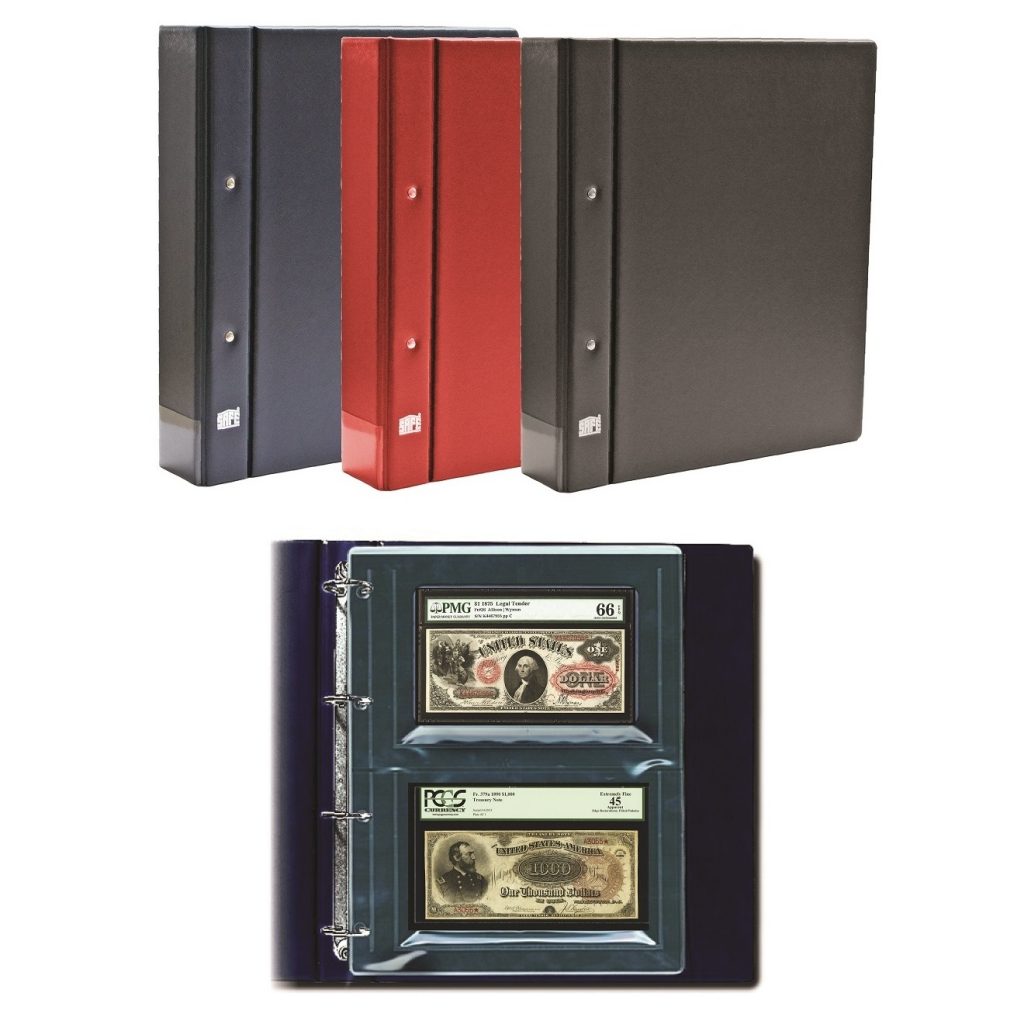 Graded Currency Value Album w/10 Pages | SAFE Collecting Supplies