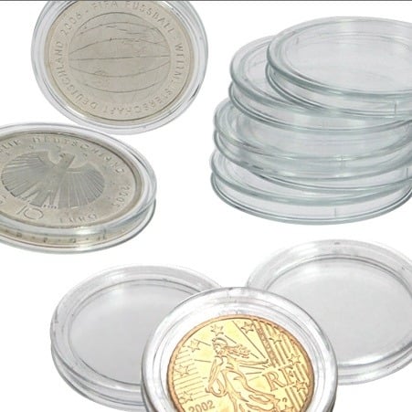Coin Holders and Coin Capsules to preserve your Coin Collection