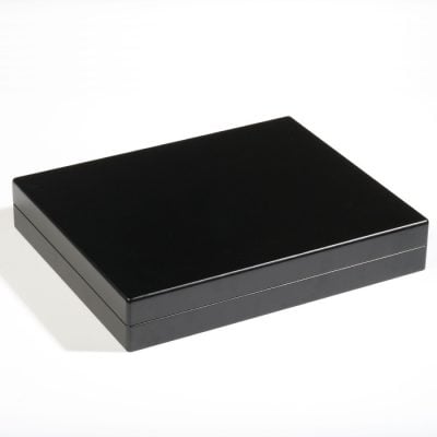 Coin Slab Box Black Wood for 32 Slabs NGC/PCGS | SAFE Collecting Supplies